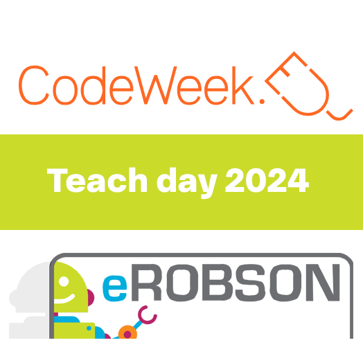 EU Code Week Teach Day workshop Augmented Reality in Educational Robotics - e-robson